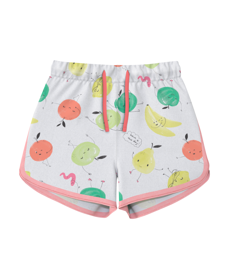 Białe szorty z nadrukiem 100% bawełny 12zł