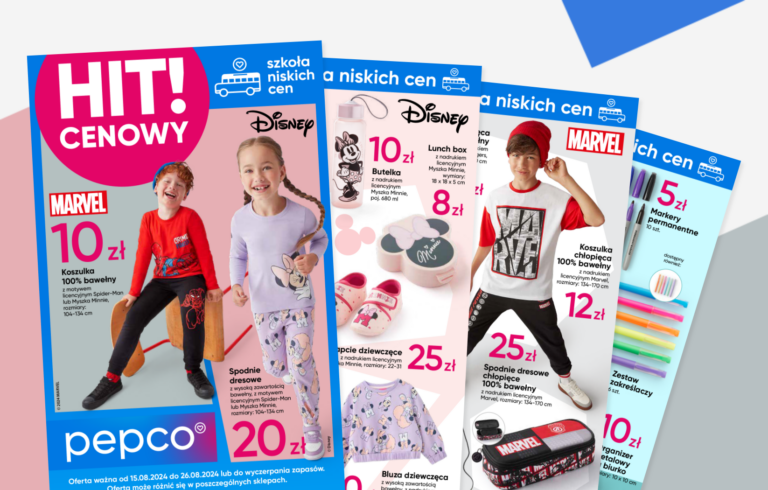 Strona główna sieci sklepów – Pepco Polska